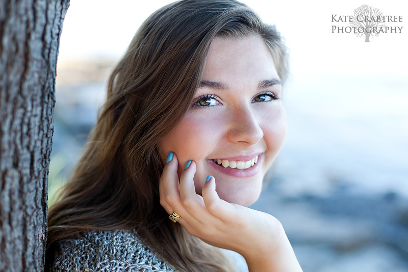 Bar Harbor Maine Senior Portrait Photography | Morgan | Kate Crabtree ...