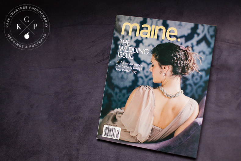 Published Mount Desert Island Wedding | Maine Magazine | Kate Crabtree ...