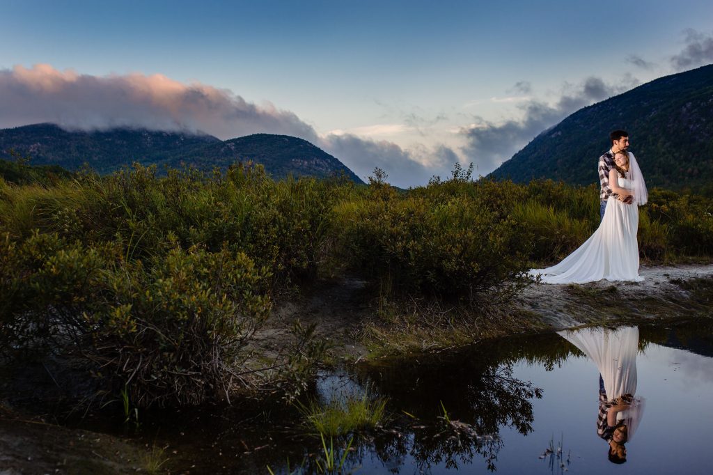 Bekka and Aaron's Acadia Elopement | Kate Crabtree Photography